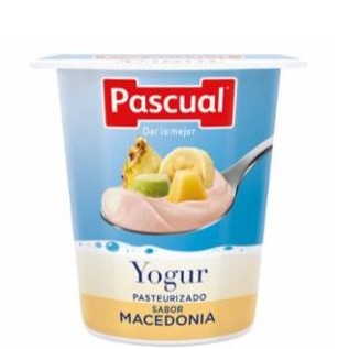 YOGUR PASCUAL SABOR MACEDONIA 125 GRAMOS PACK 4 UNIDADES ...
